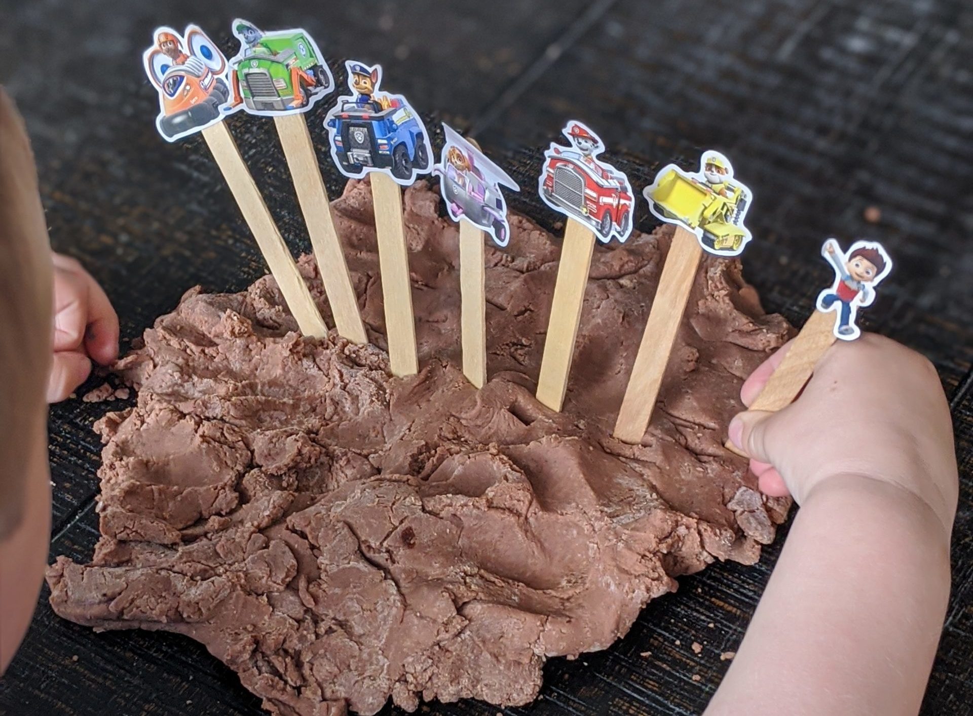 Play Dough Sticker Sticks - Annie's Classroom