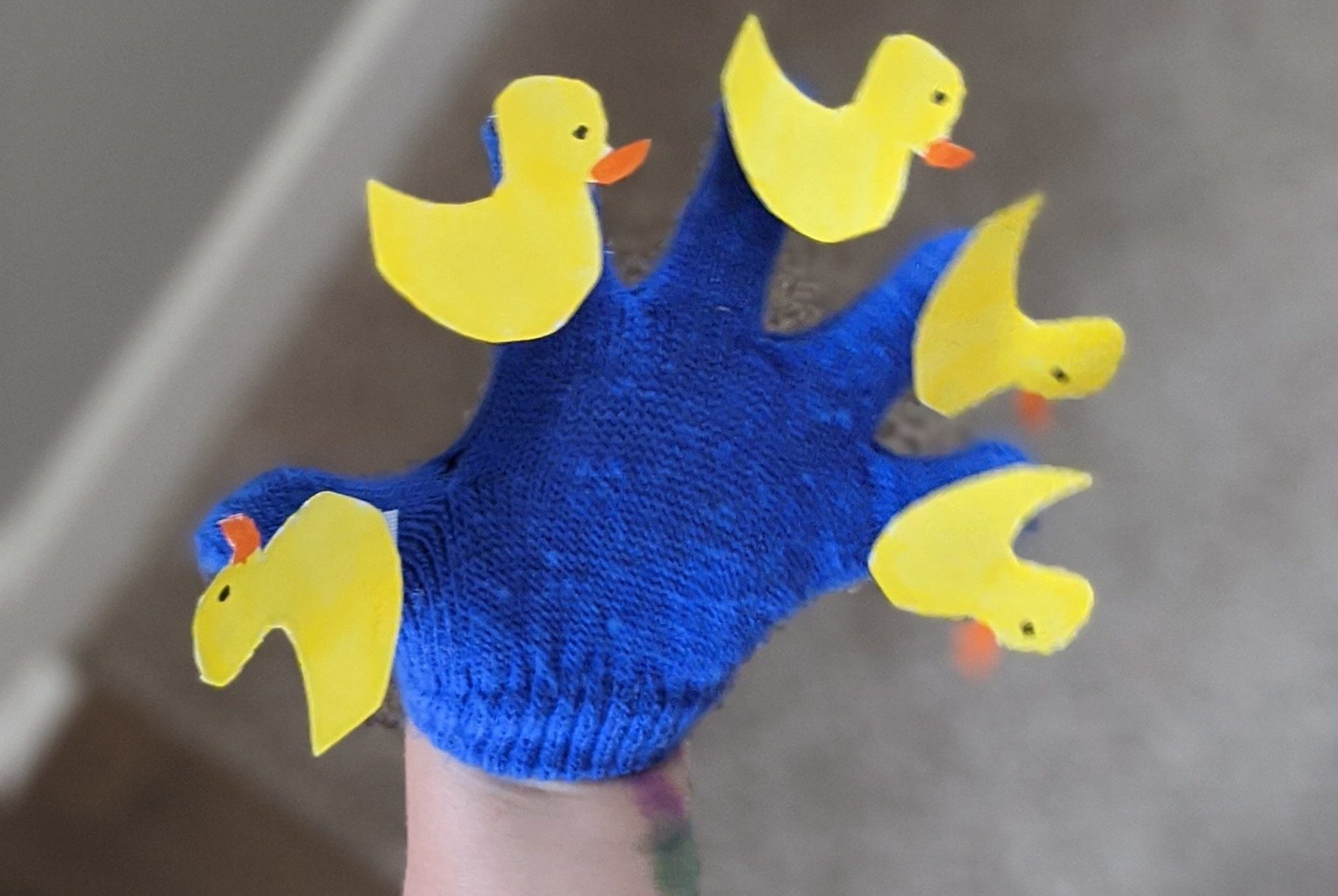 Five Little Ducks Puppet - Annie's Classroom