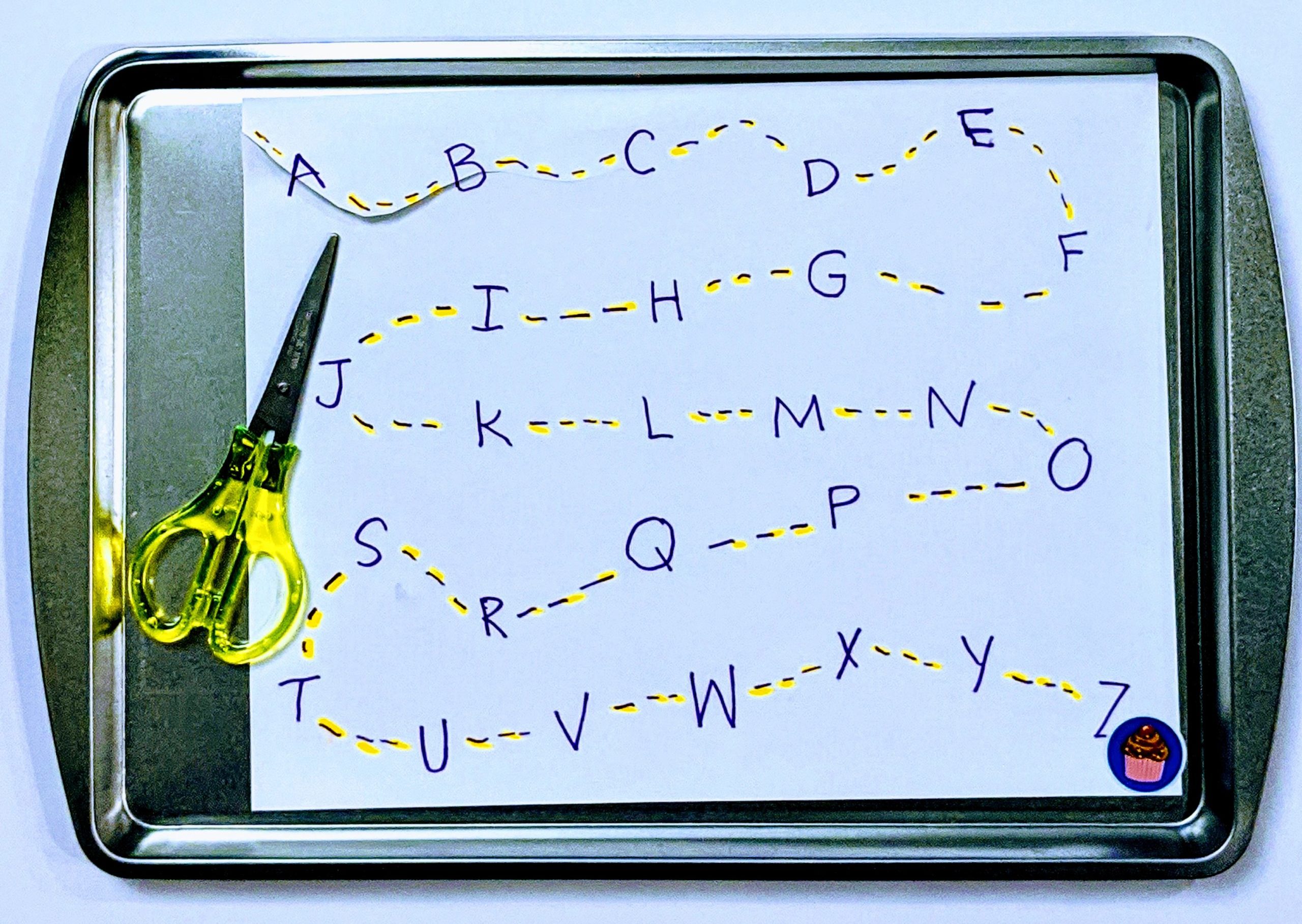 Cut The Alphabet - Annie's Classroom