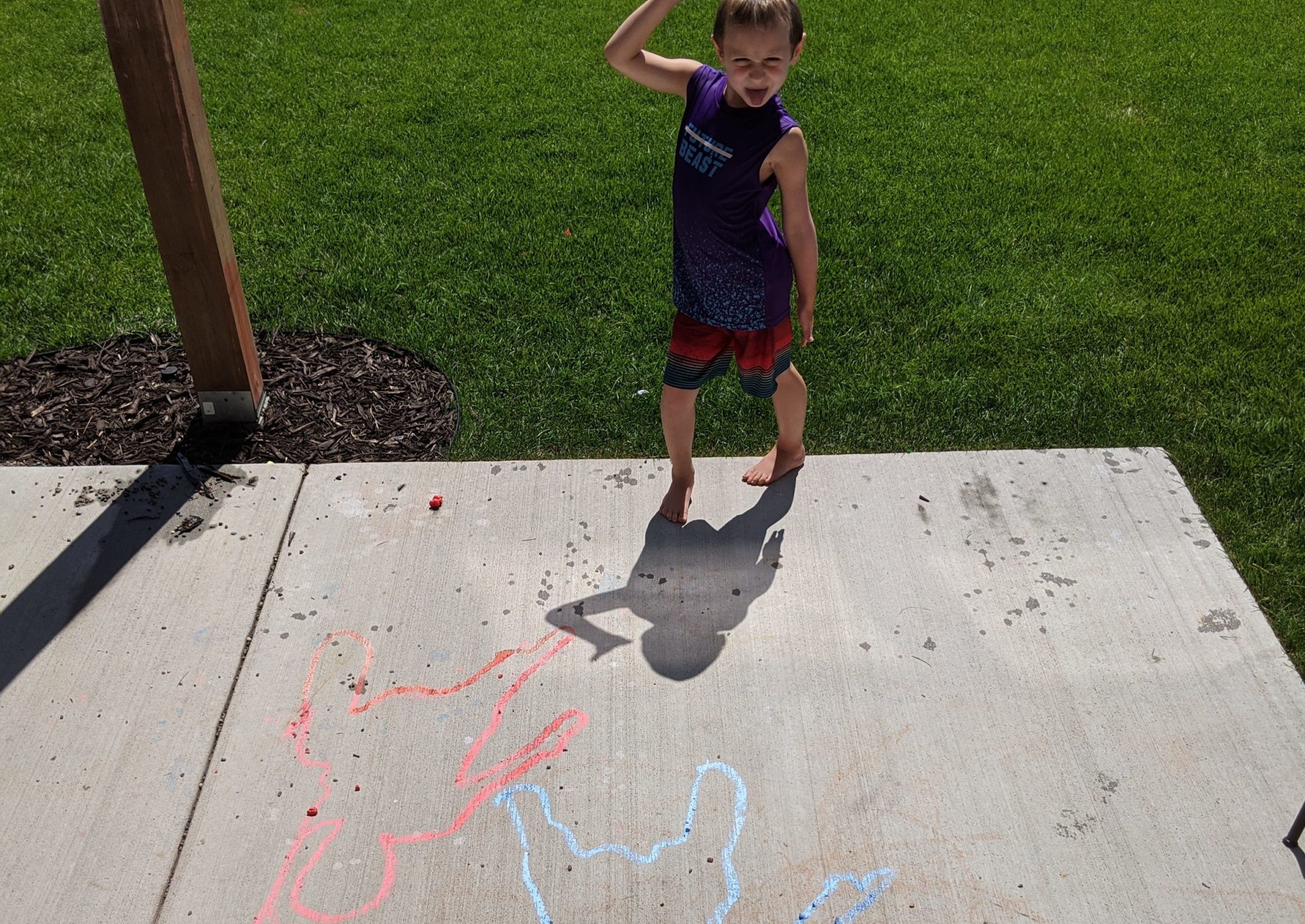 Silly Pose Shadow Trace - Annie's Classroom