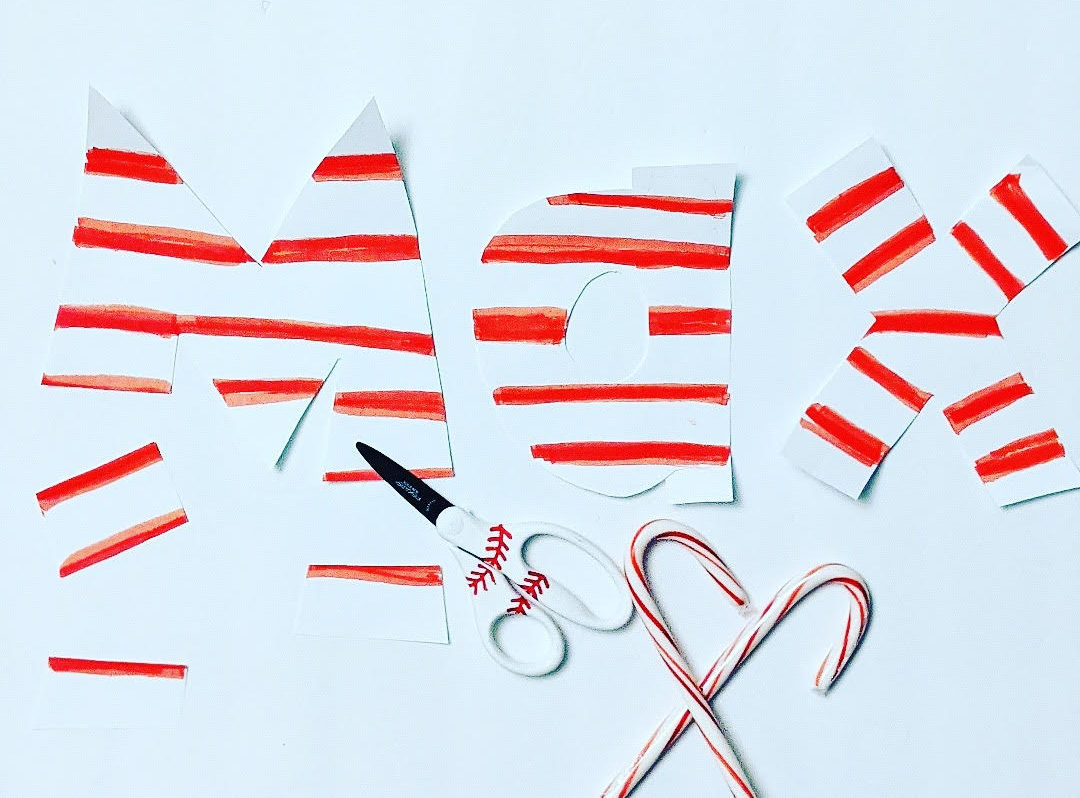 Cut Your Candy Cane Stripes - Annie's Classroom