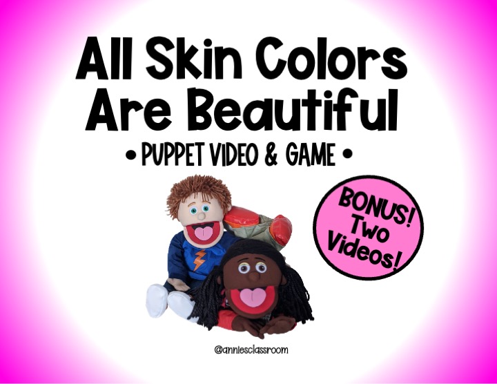 All Skin Colors Are Beautiful- Social Emotional Learning Game With ...