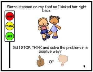 Stop, Think, Act- Social Emotional Learning Game With Puppet Video ...
