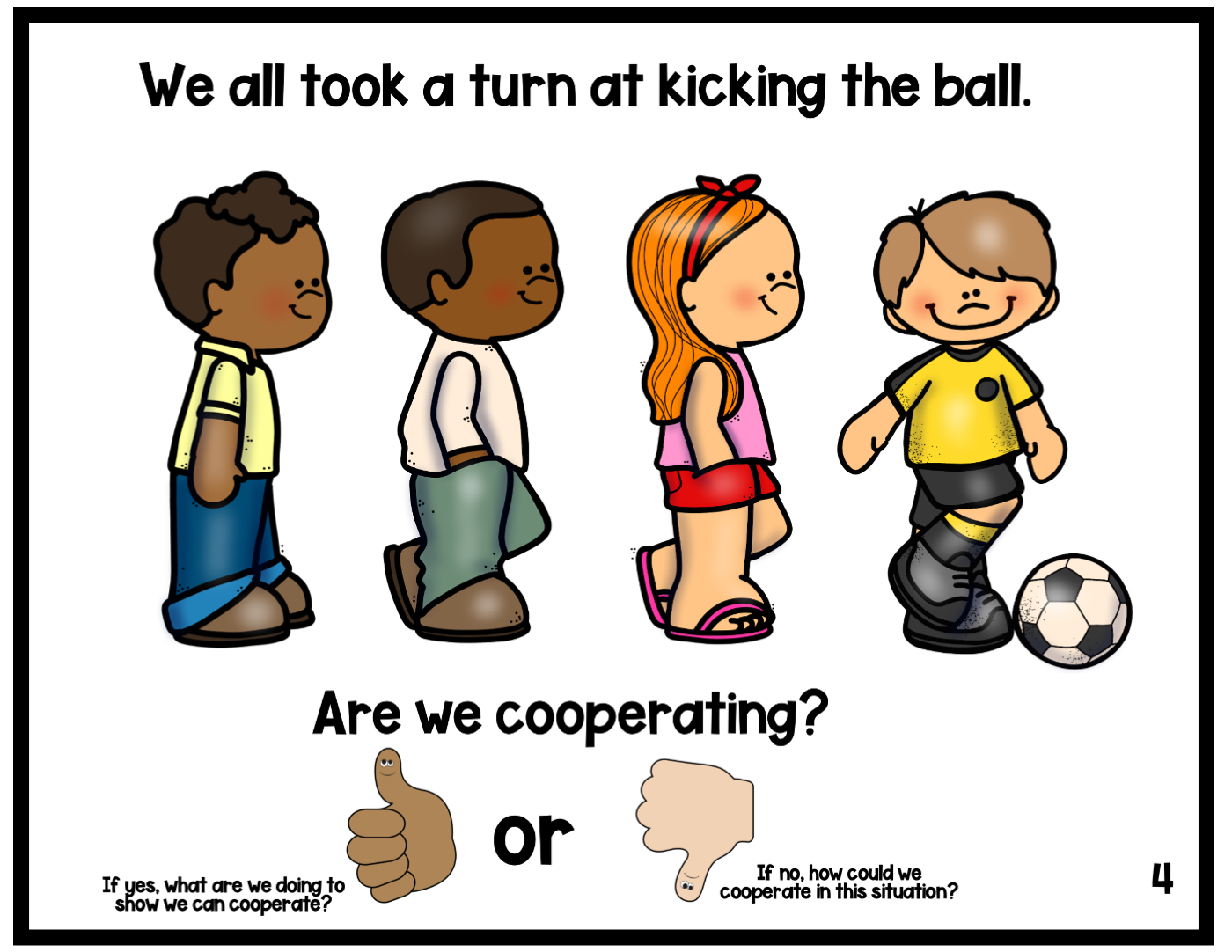 Cooperation Social Emotional Lesson - Annie's Classroom