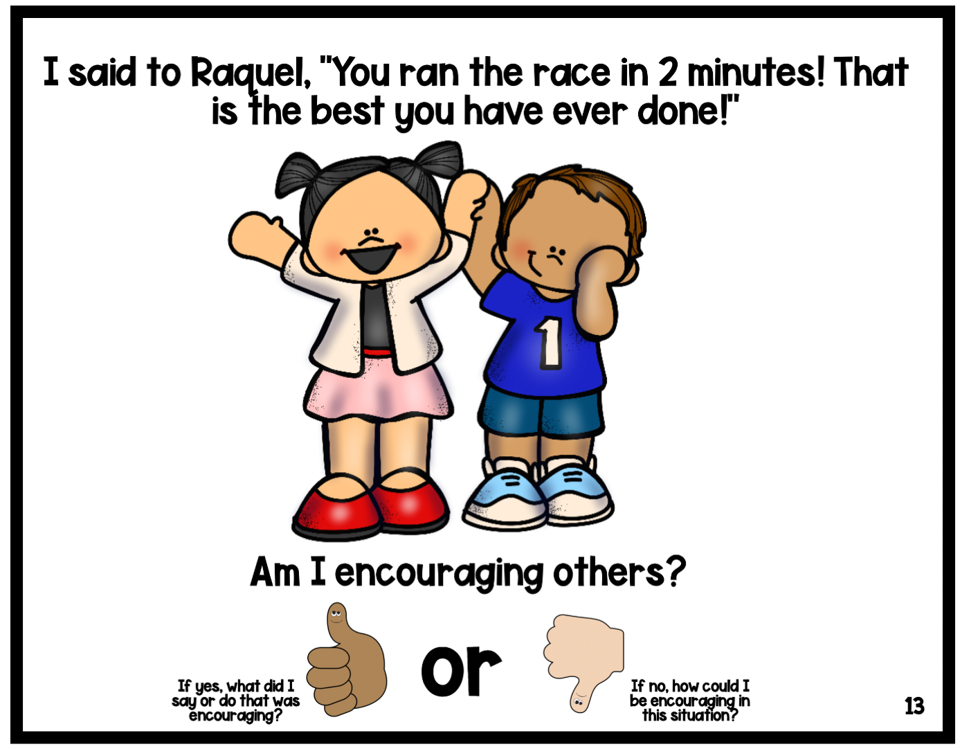 Encouraging Others & Encouragement Social Skills Lesson For Children ...