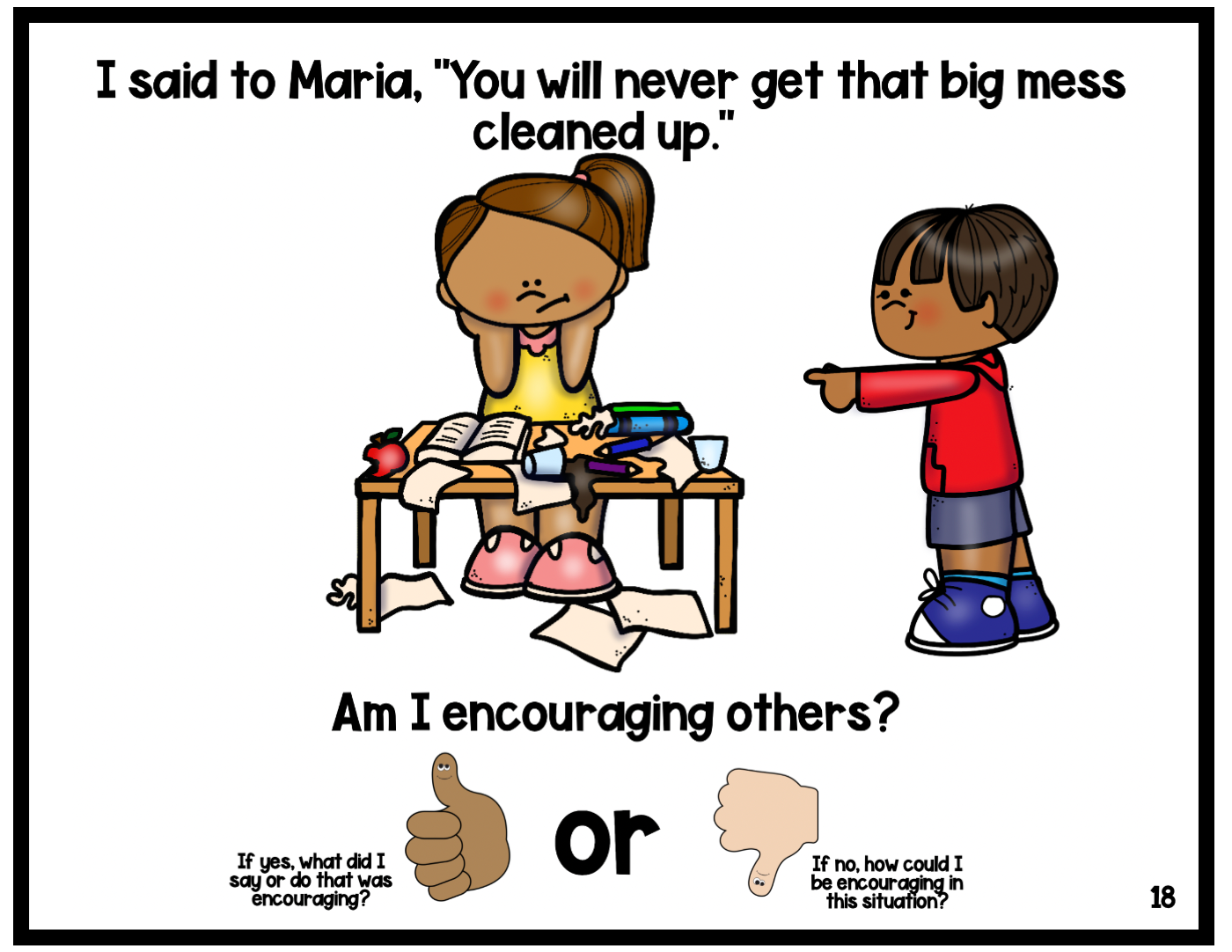 Encouraging Others & Encouragement Social Skills Lesson For Children ...