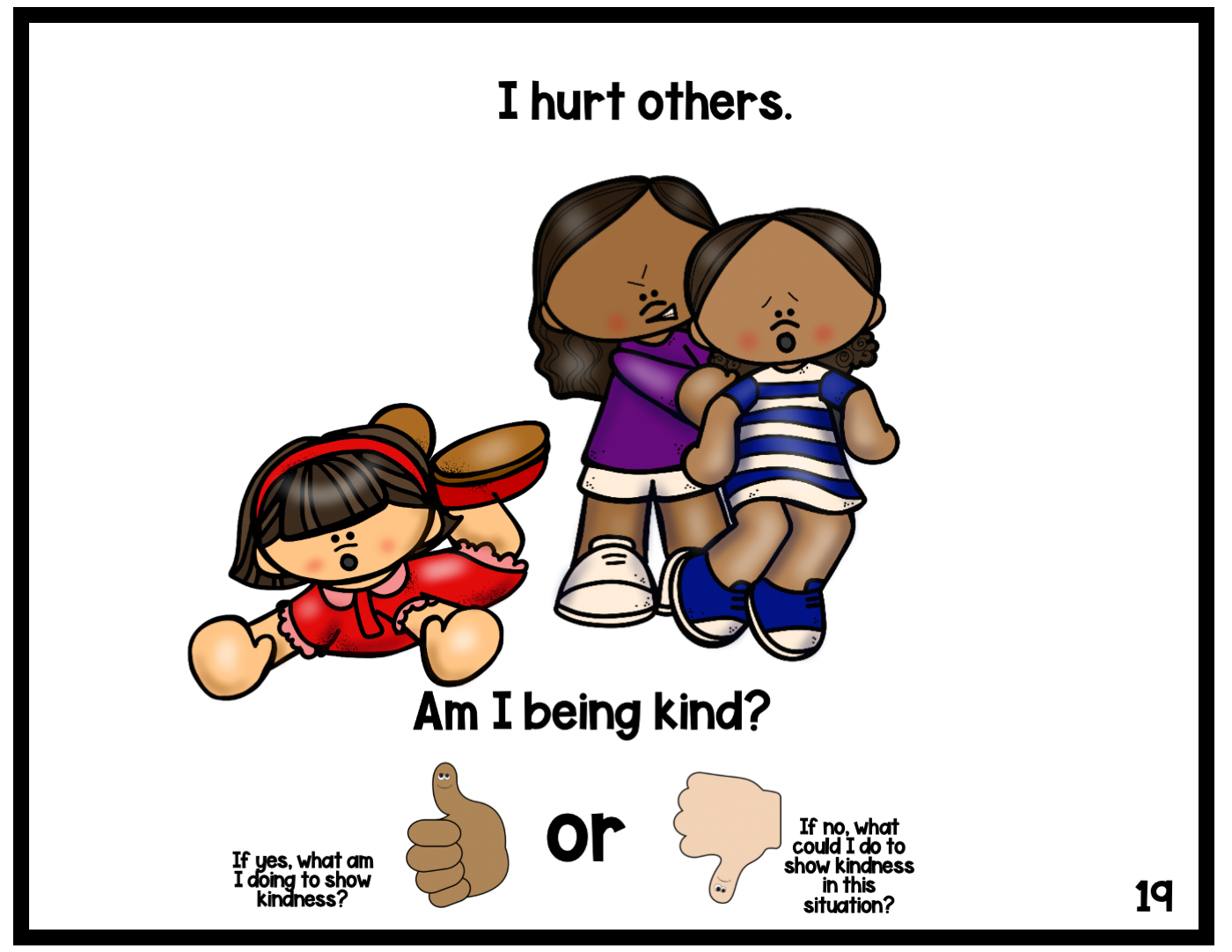 Kindness Social Skills Lesson For Children - Annie's Classroom