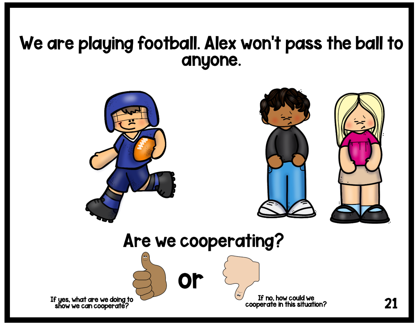 Cooperation Social Emotional Lesson - Annie's Classroom